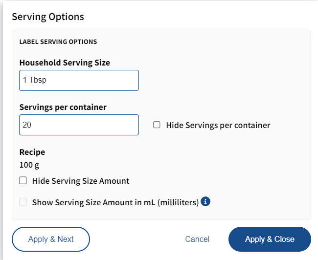 How do I generate a Label? – Genesis Foods