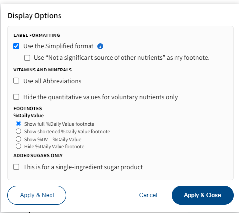 How do I change the default Label settings? (Display Options) – Genesis ...