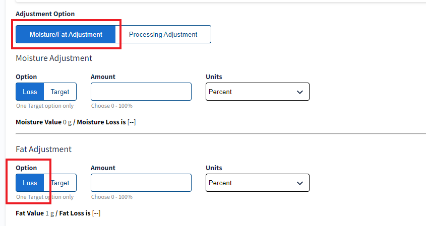 How do I add a Yield Adjustment for Fat Loss to a Recipe? – Genesis Foods