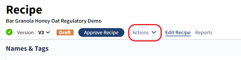 How do I delete a draft of an Ingredient or a Recipe? – Genesis Foods