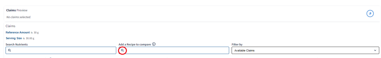 How to use Comparison Recipe for Nutrient Content Claims – Genesis Foods