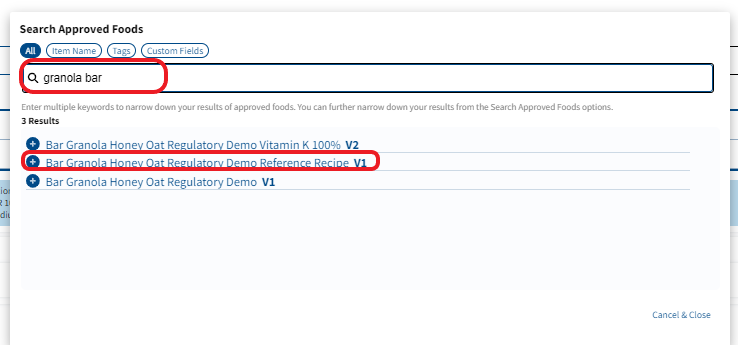 How to use Comparison Recipe for Nutrient Content Claims – Genesis Foods