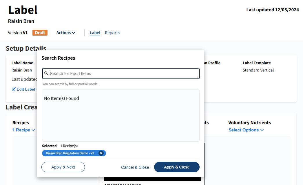 How do I copy Labels? – Genesis Foods